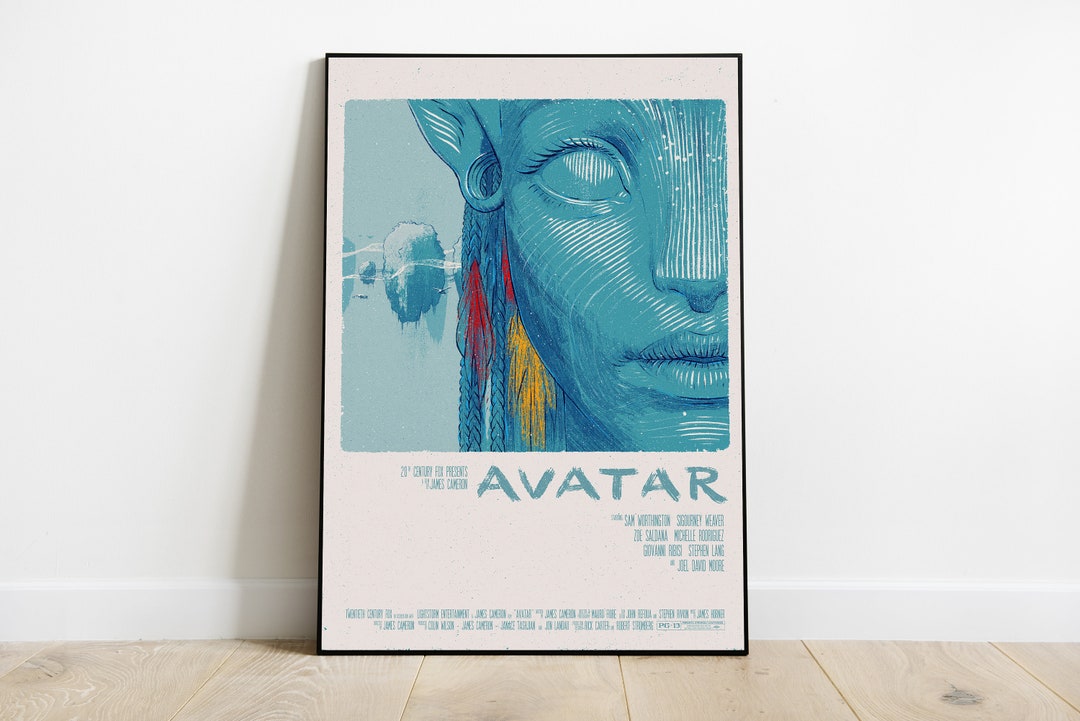 Avatar Movie Poster Avatar Poster James Cameron Movie Kraft Poster ...
