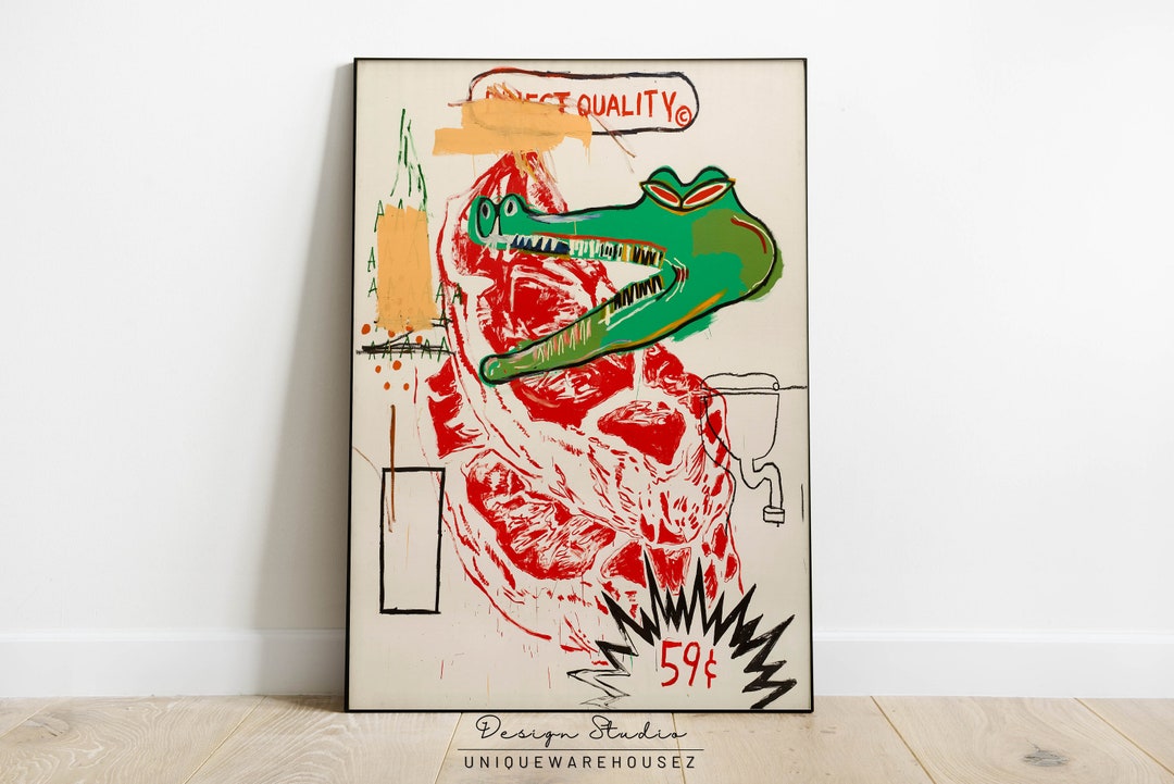 Jean Michel Basquiat Poster Pop Art Poster Minimalist Poster Poster ...