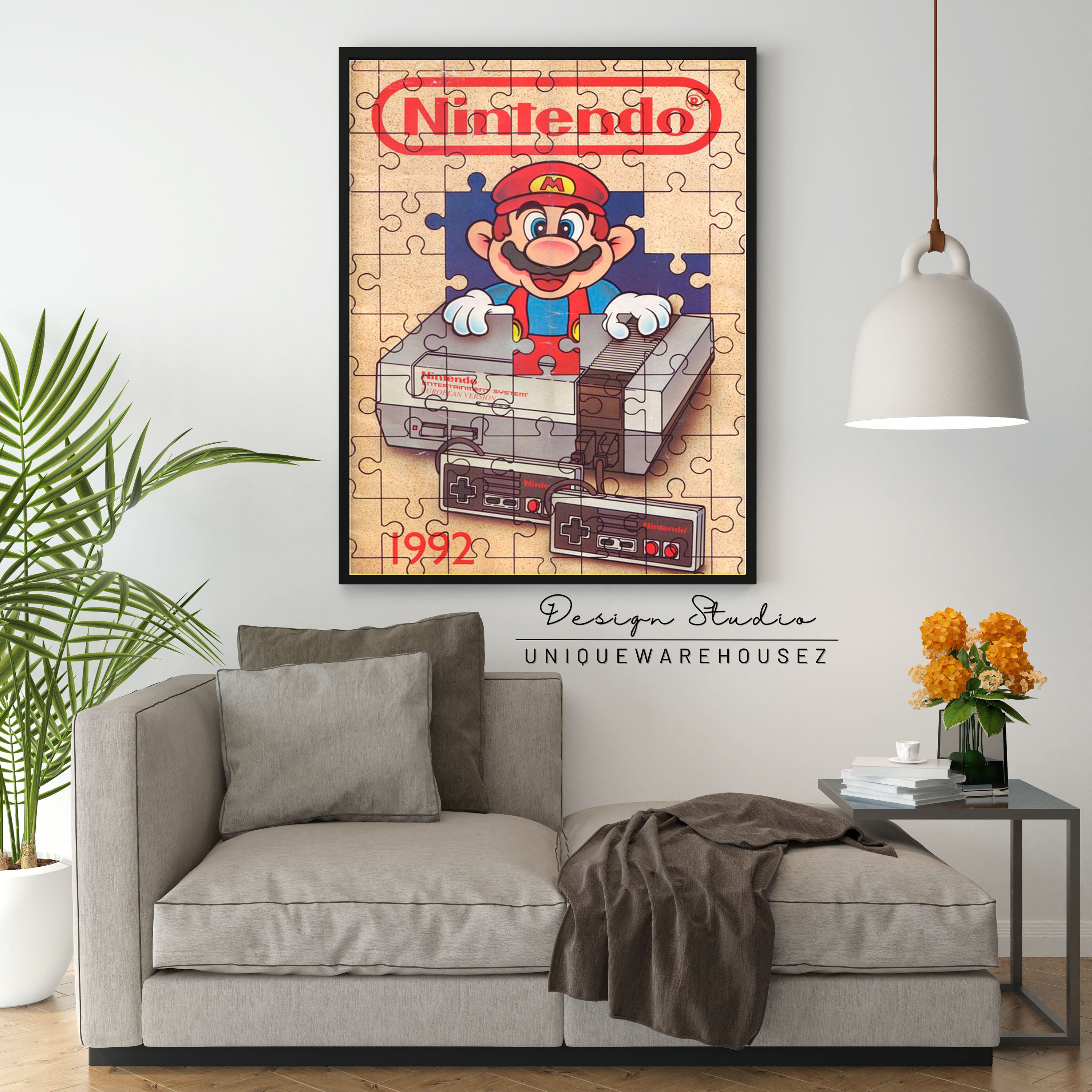 Super Mario Poster | Mario Poster | Nintendo Poster | Video Game Poster ...