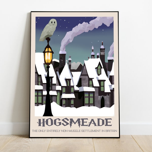 Hogsmeade Poster - Etsy