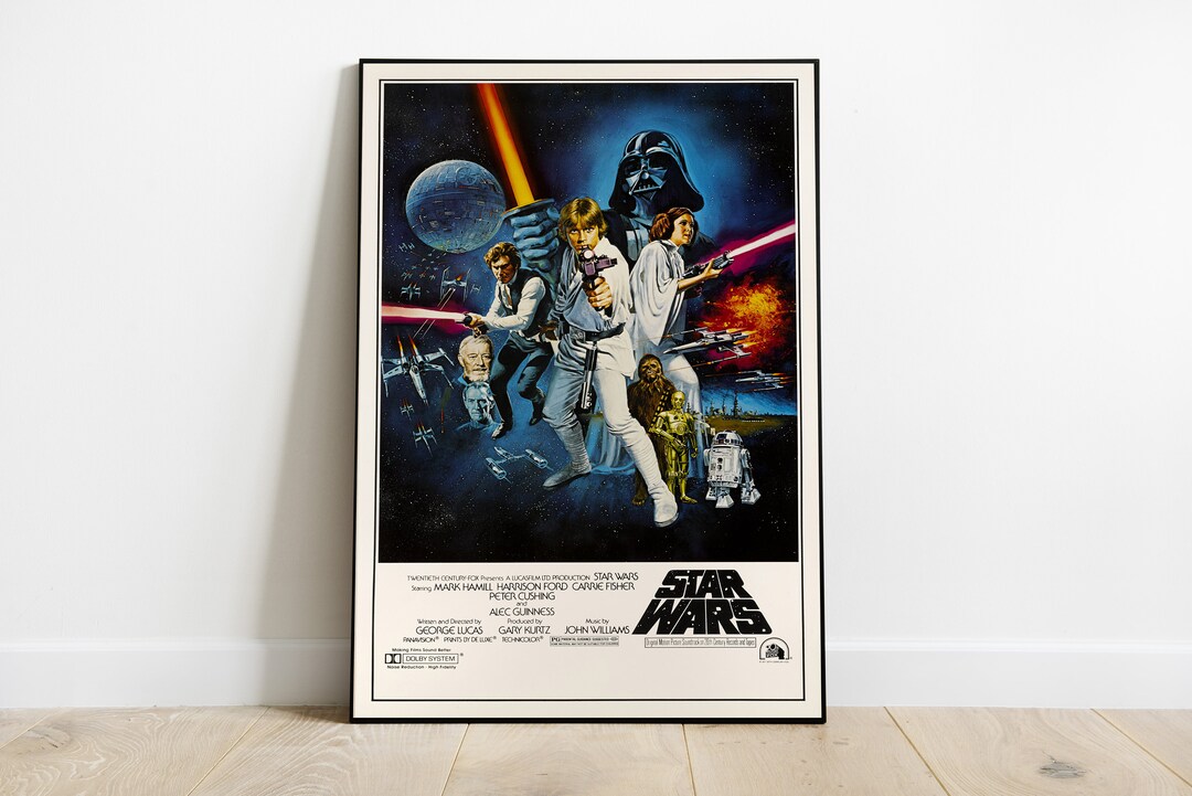 Star Wars Vintage Poster Movie Poster Premium Poster Endor Poster Star Wars Modern Art Travel ...