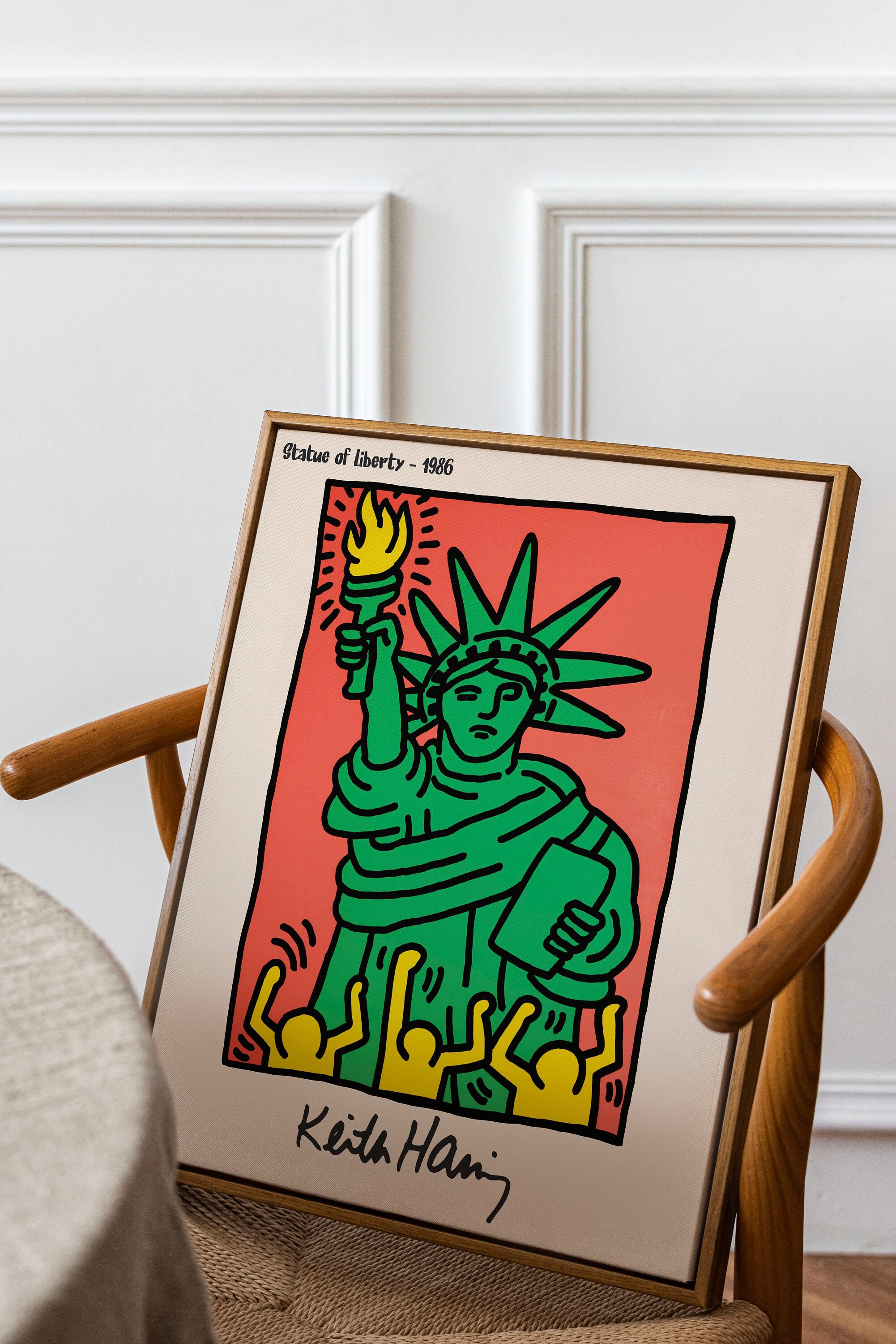 Keith Haring Poster Keith Haring Famous Art Print - Etsy