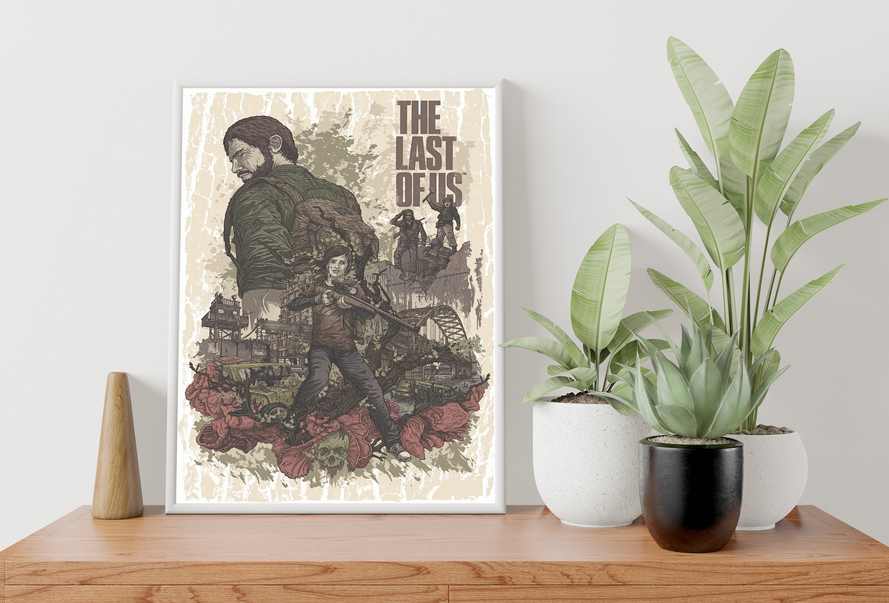 The Last Of Us Poster | The Last Of Us Poster | Game Art | Gamer Gift ...