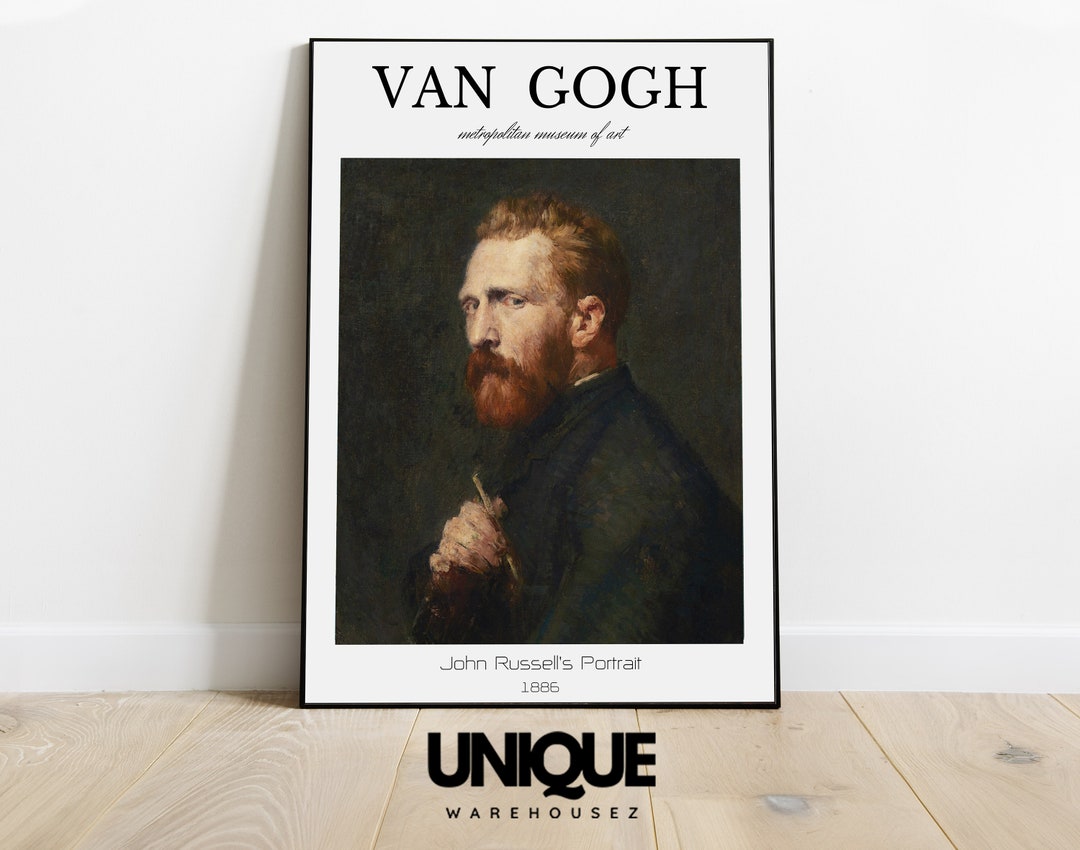 Van Gogh Poster John Russell Wall Art Poster Vincent Van Gogh Poster ...