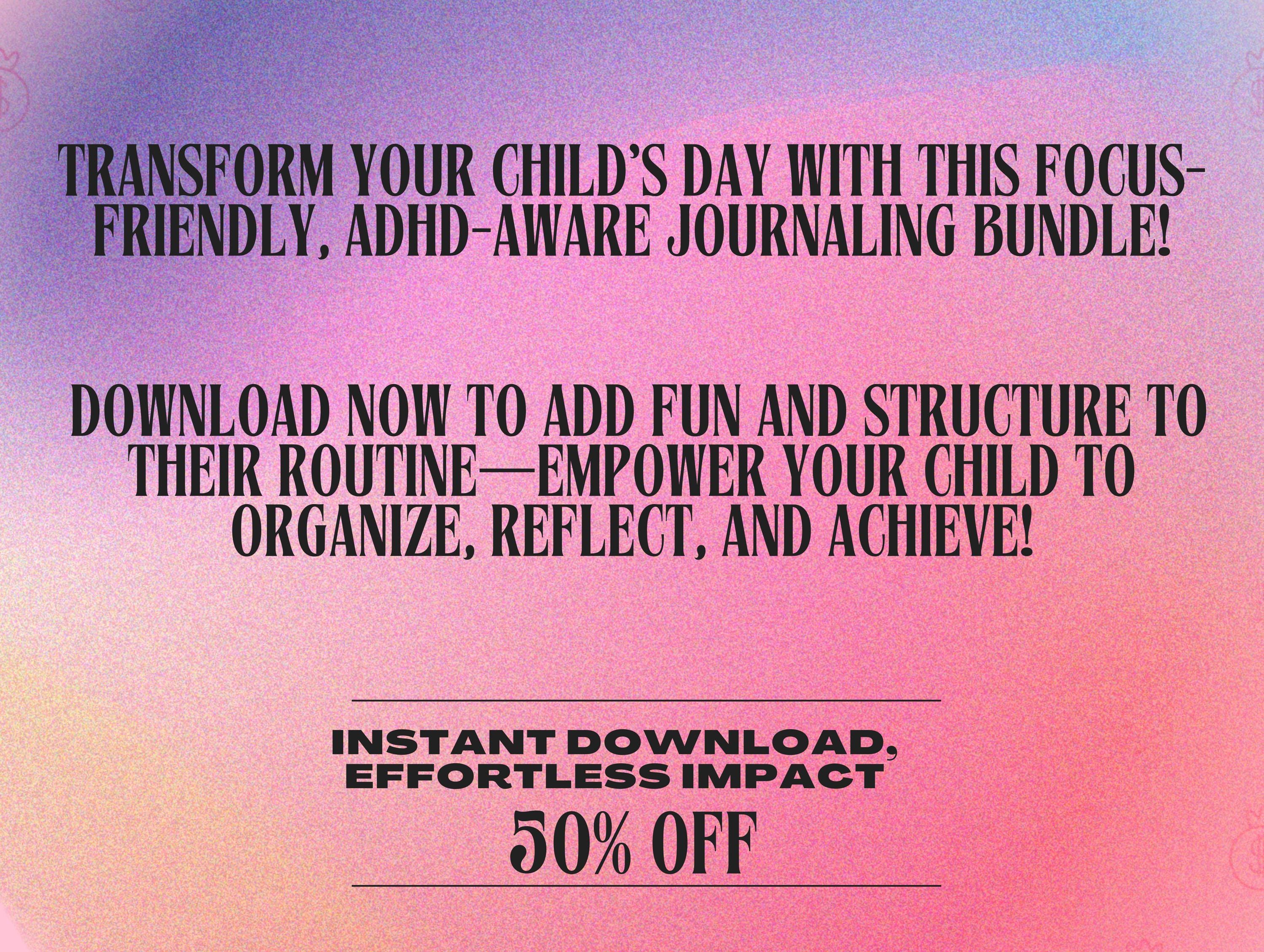 2025 Kids Journal Bundle | Printable Activity Planning Pages | 10 Fun ...