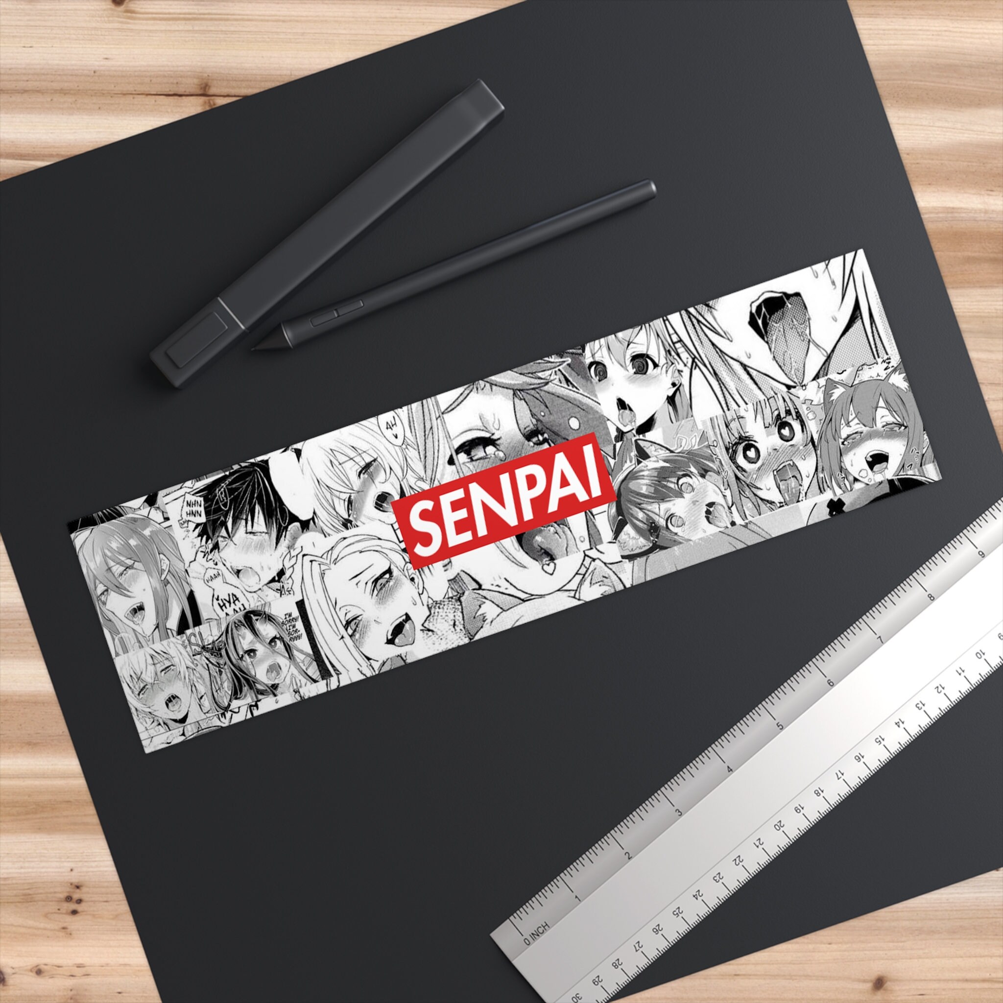 Ahegao Senpai Bumper Sticker - Etsy