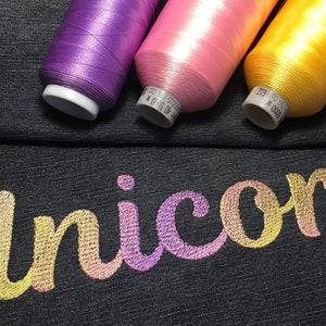 Ella Gradient Embroidery Font Ombre Alphabet Ordinary Threads Required ...