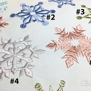 Snowflakes Machine Embroidery Designs Set for Christmas Embroidery ...