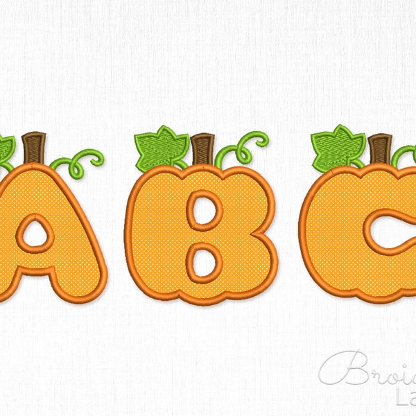 Pumpkin Alphabet - Etsy