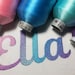 ESA Font Ella Gradient Embroidery Font Ombre Alphabet Ordinary Threads ...