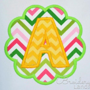 Double Applique Alphabet Machine Embroidery Font Cute Monogram for Kids ...