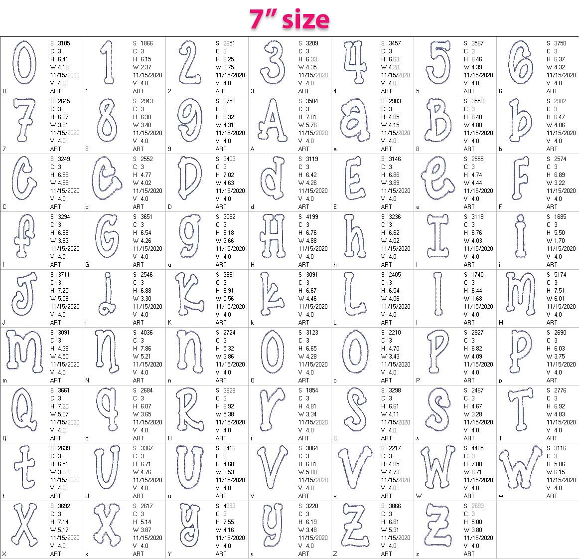 Applique Machine Embroidery Font XXL Large Sizes Alphabet for - Etsy