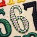 3D Fishtail Puffy Foam Machine Embroidery Font 4 Sizes BX Included - Etsy