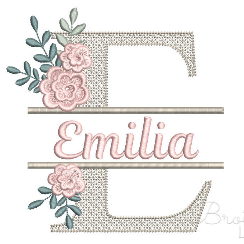E Monogram - Etsy