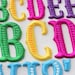 3D Fishtail Puffy Foam Machine Embroidery Font 4 Sizes BX Included - Etsy