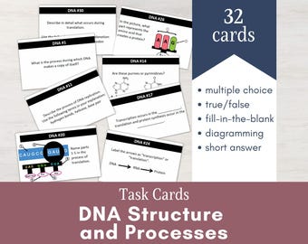Cell Transport Review Task Cards | Biology Activity | Middle and High ...
