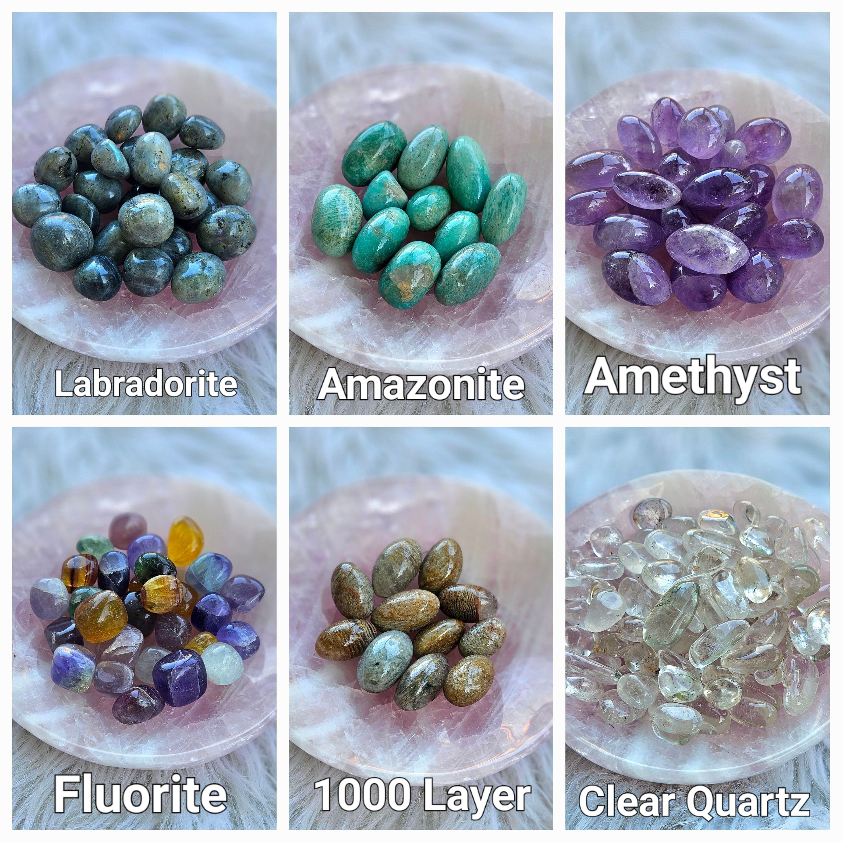 Tumbled Stones / Sold Individually / Pick Your Own Authentic Polished ...