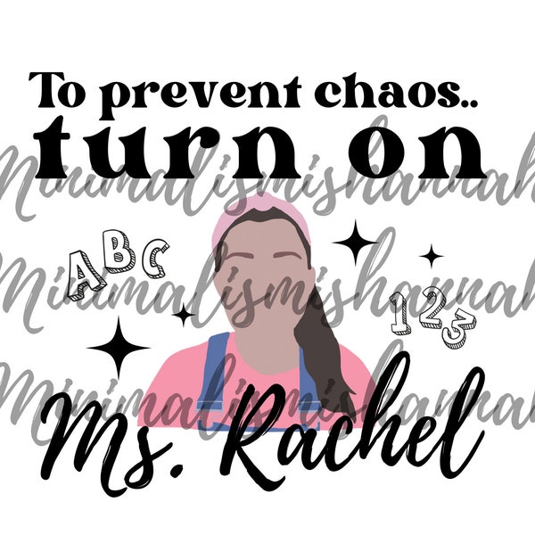 Ms Rachel Svg - Etsy Canada