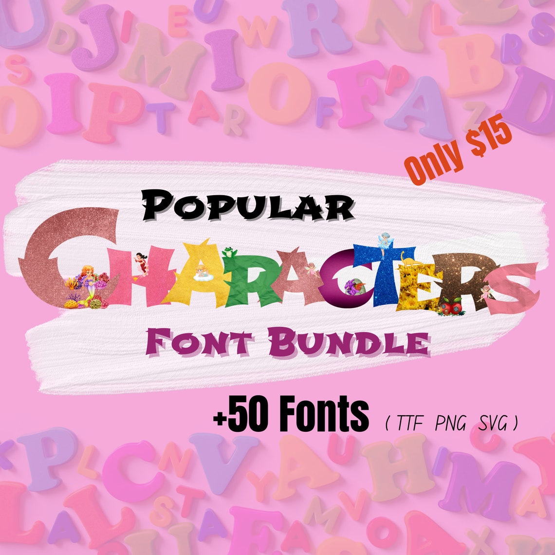 Font Bundles, Cricut Fonts, Craft Fonts, Awesome Fonts, Procreate Fonts ...
