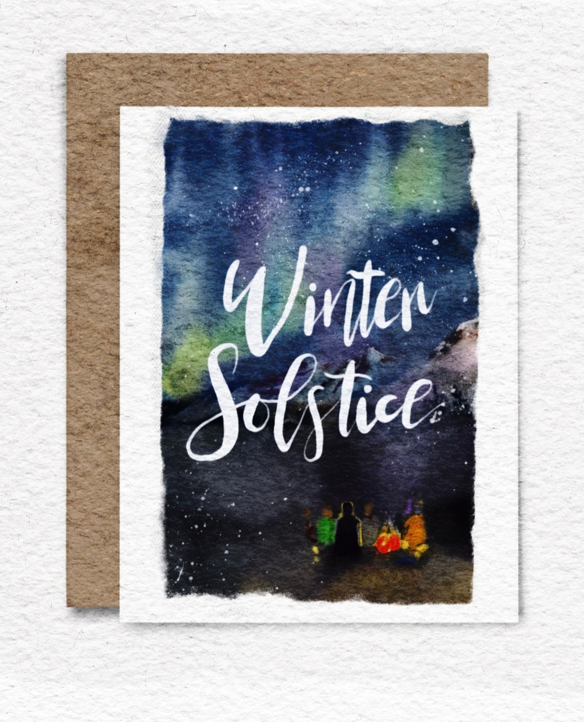 Printable Winter Solstice Card, Instant Download, Happy Solstice ...