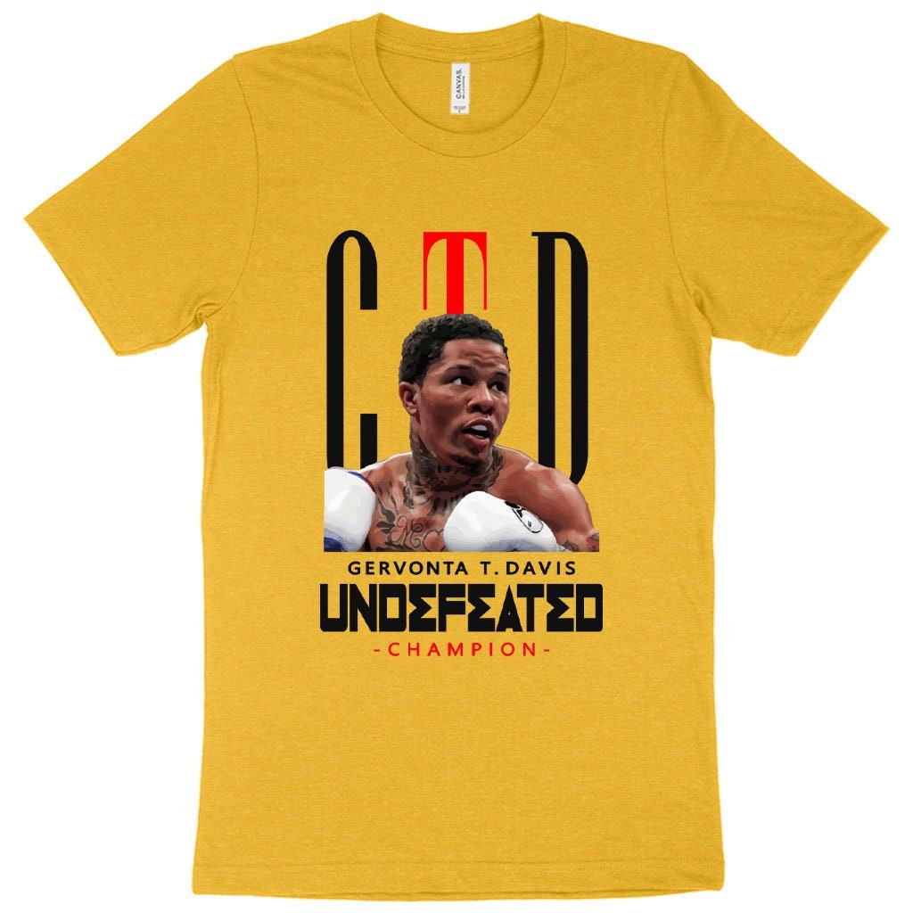Trendy Gervonta Davis Merch T-Shirts Designs 2023 | Shop On Printerval
