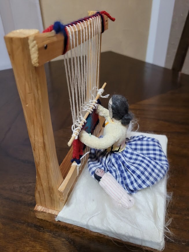 Native American Navajo Weaver With Papoose NAW - 10 - Etsy
