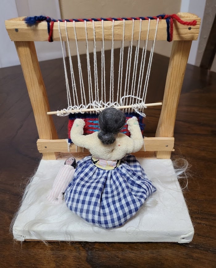 Native American Navajo Weaver With Papoose NAW - 10 - Etsy