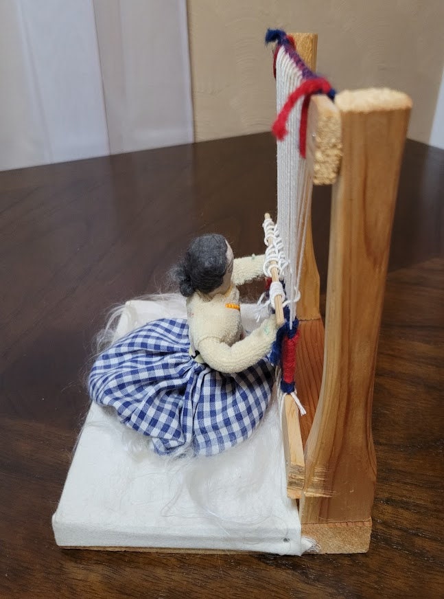 Native American Navajo Weaver With Papoose NAW - 10 - Etsy