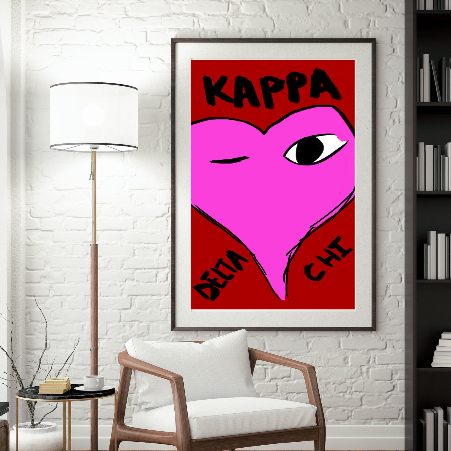Kappa Delta Crest Painting