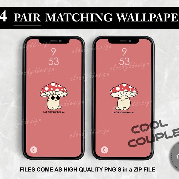 Couples Matching Wallpaper - Etsy