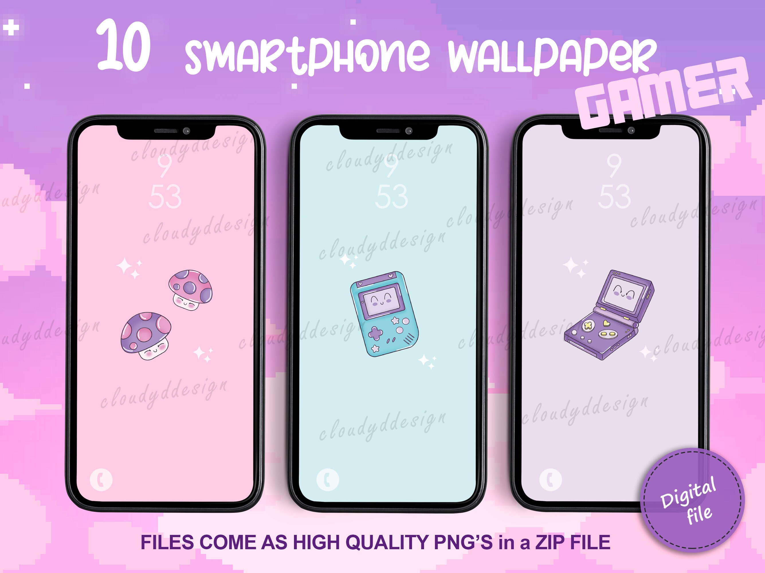 Gamer, Gaming Wallpapers Digital Download, Phone Background , Aesthetic ...