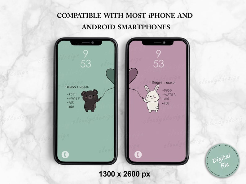 Matching Wallpaper for Couples, Friends, Phone Background , Aesthetic ...