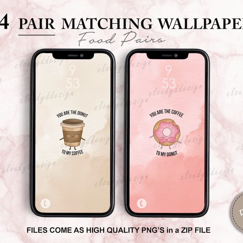 Couples Matching Wallpaper - Etsy