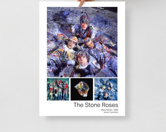 Stone Roses Poster - Etsy UK