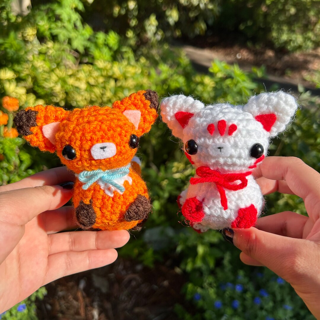 PATTERN Fox and Kitsune Crochet Amigurumi PDF - Etsy