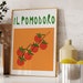 Italian Flashcard Food Series Bundle, Set of 3 Prints, Red Tomato Vine ...