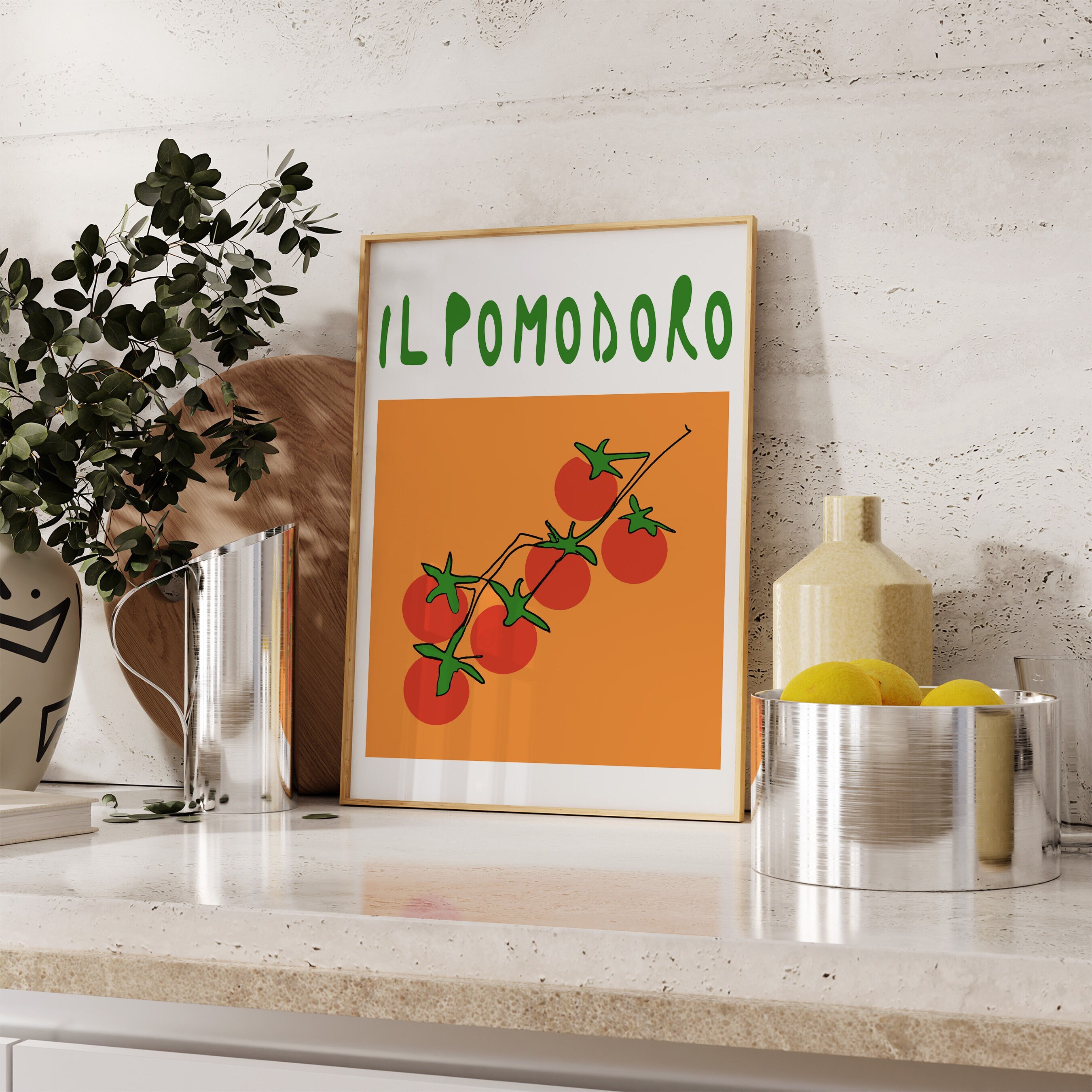 Italian Flashcard Food Series Bundle Set of 3 Prints Red - Etsy