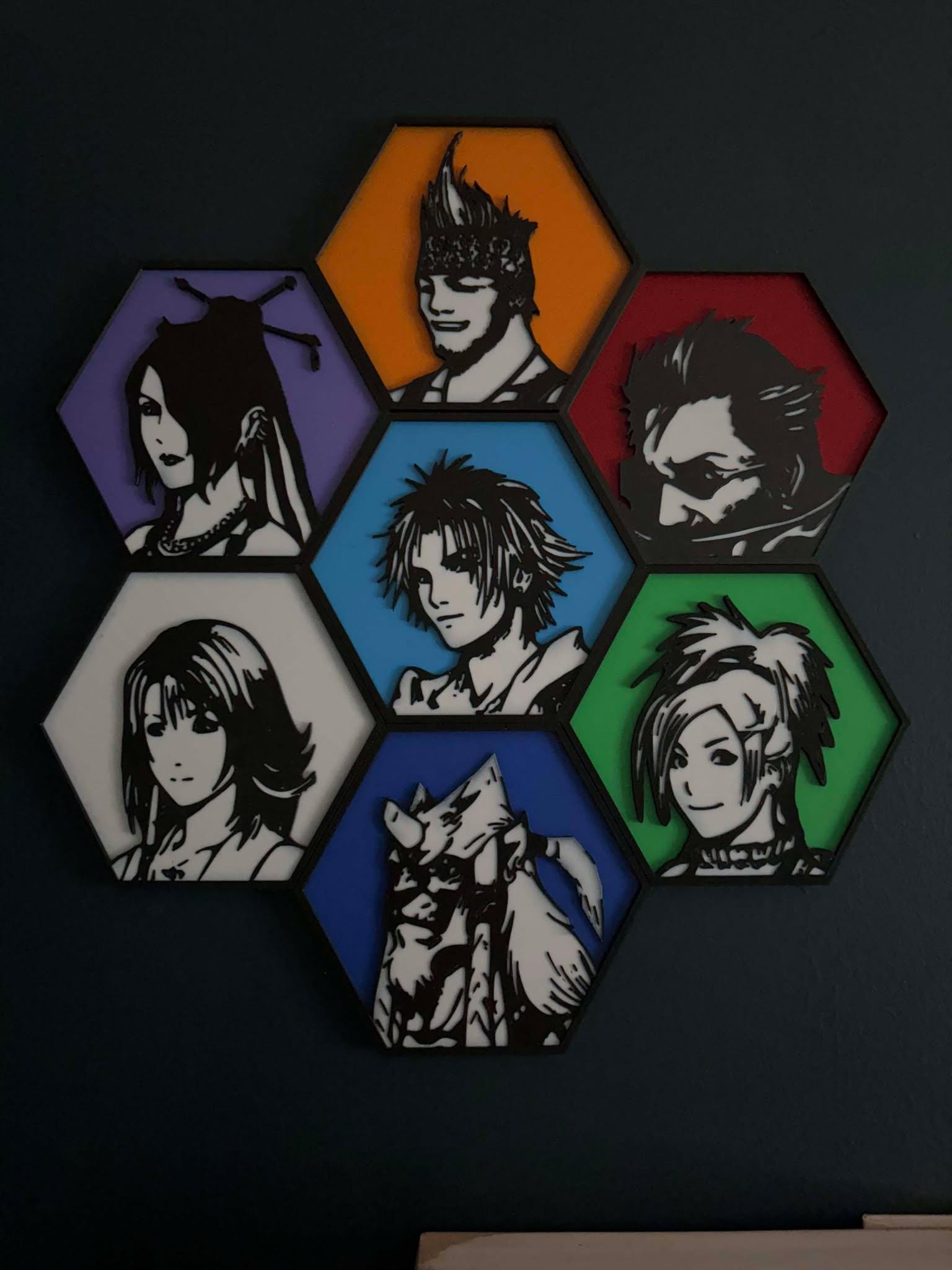 Final Fantasy X - Character Wall Decoration - Etsy