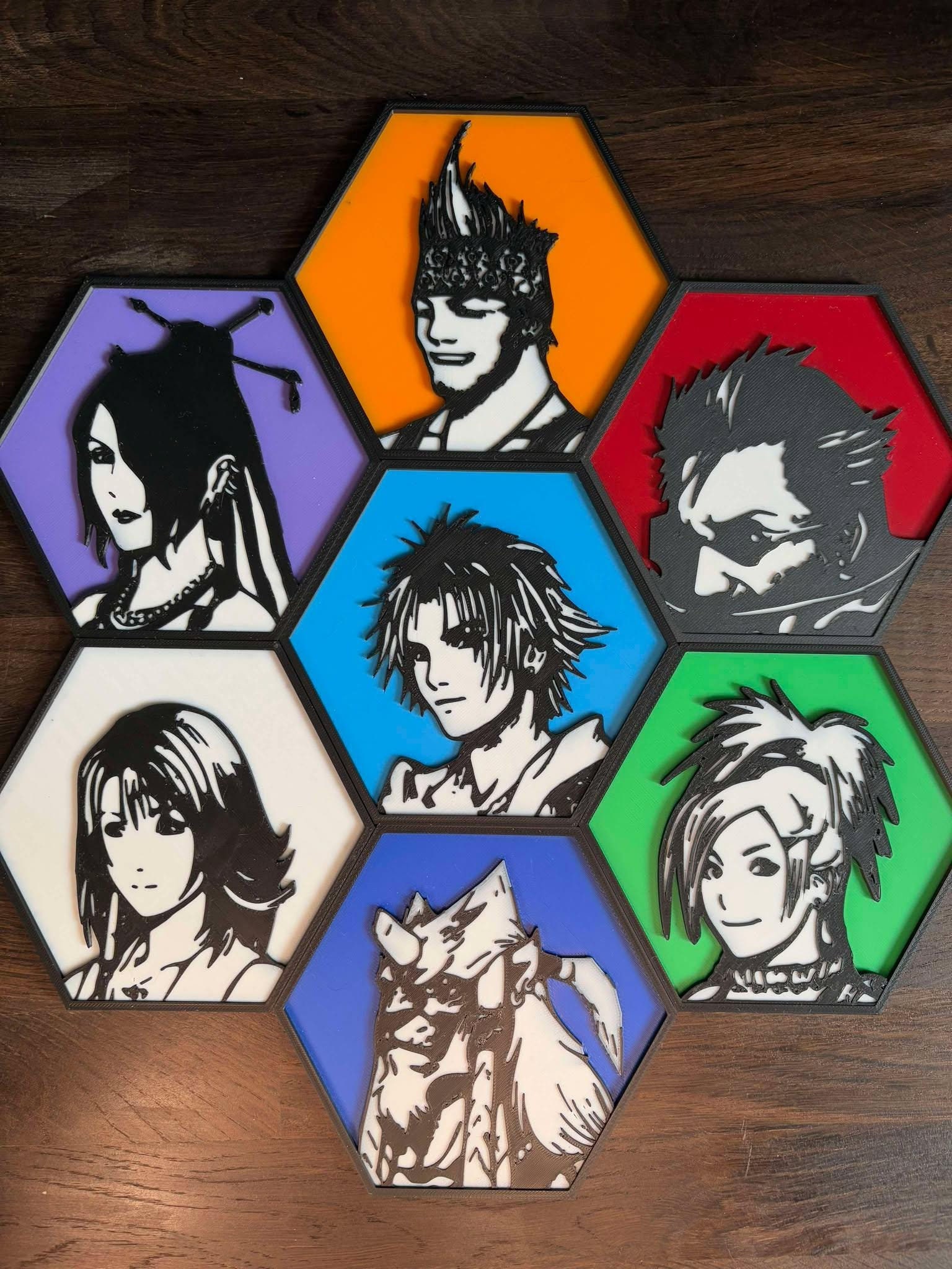 Final Fantasy X - Character Wall Decoration - Etsy