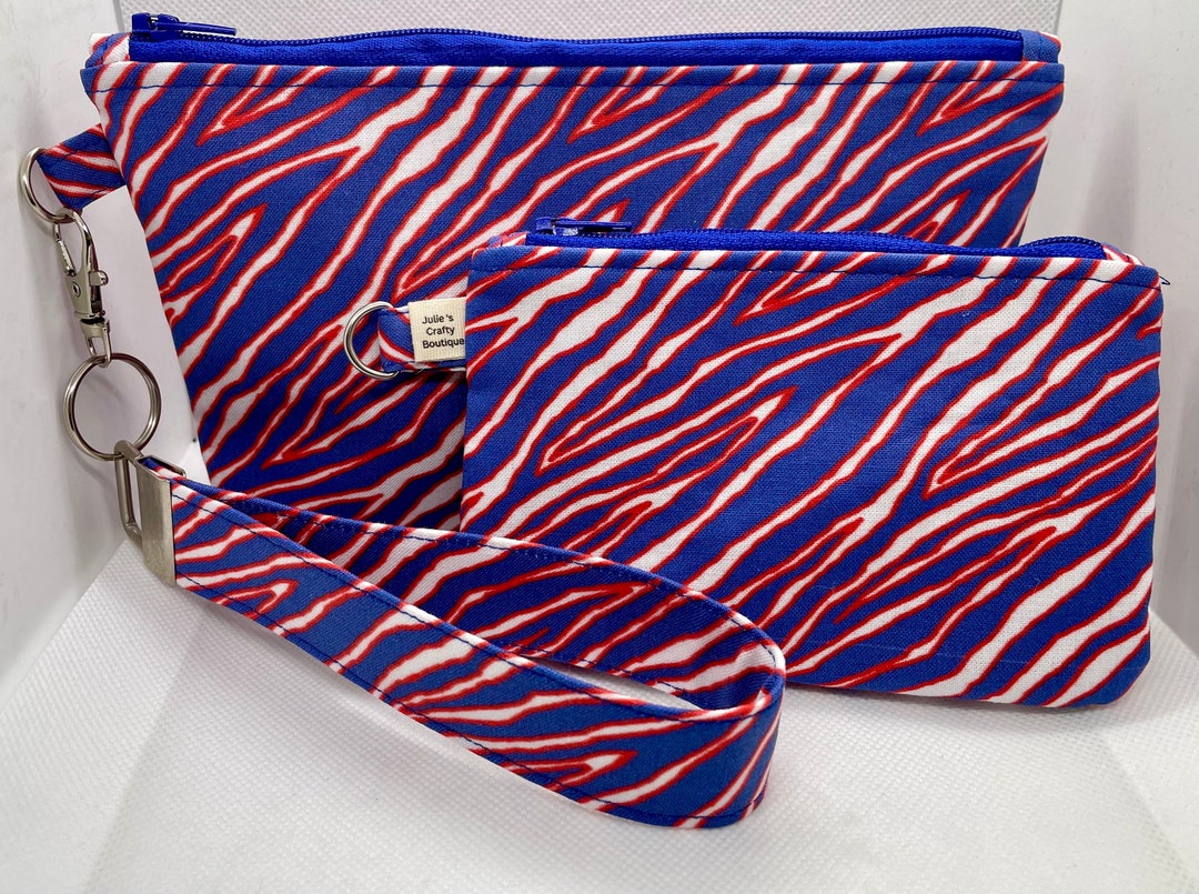 3 Piece Gift Set Red, White & Blue Football Season - Etsy