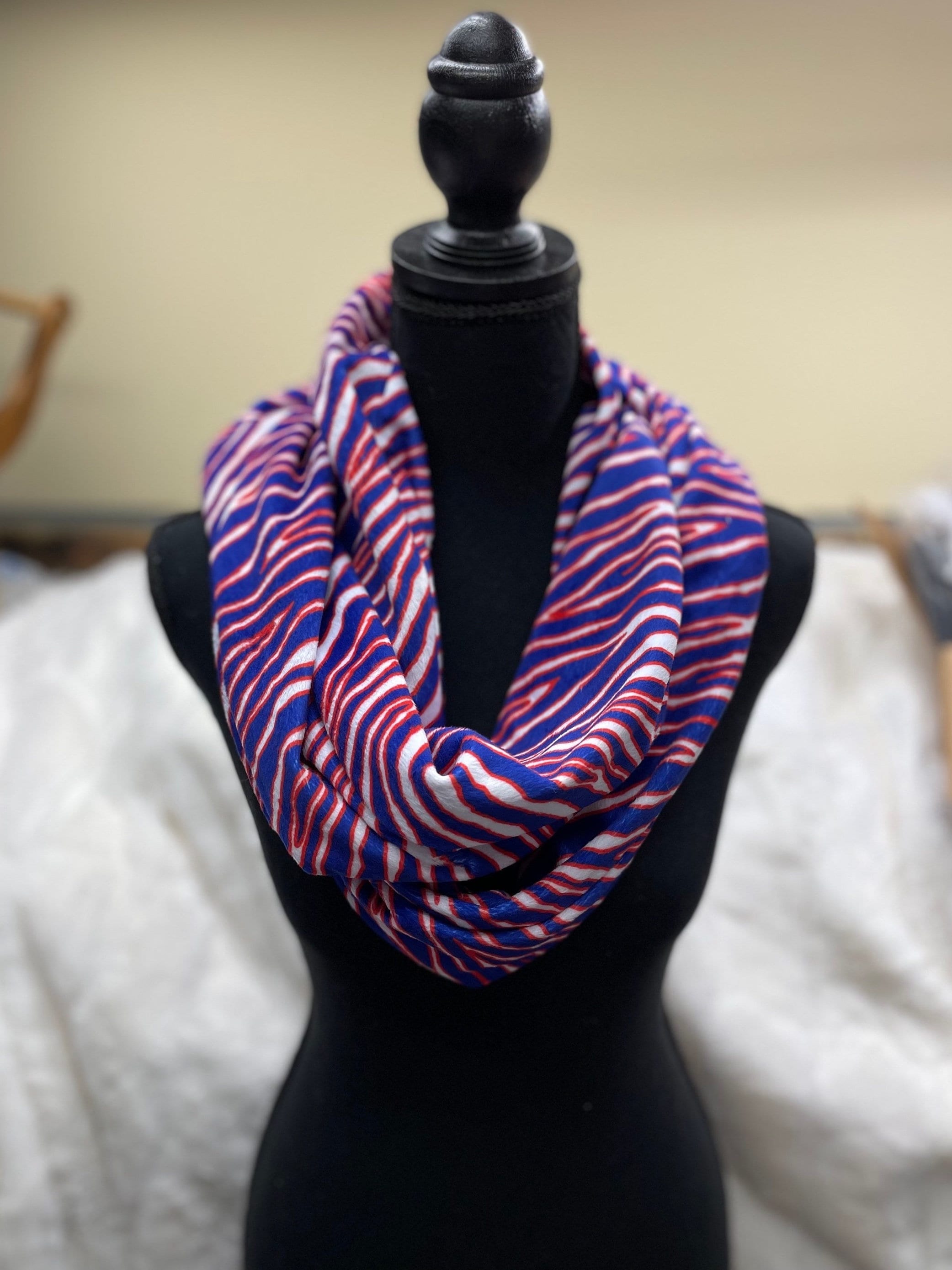 Infinity Scraf Made With Light Weight Minky 4 Styles to Choose From - Etsy