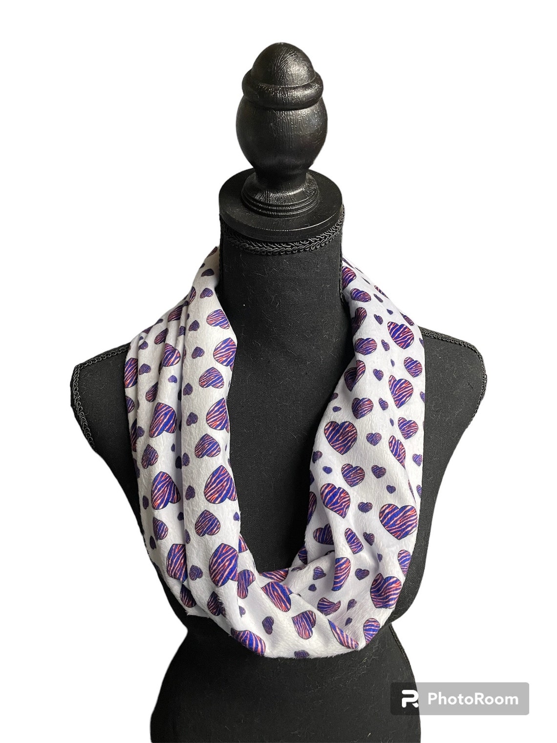 Infinity Scraf Made With Light Weight Minky 4 Styles to Choose From - Etsy