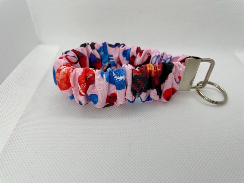 Scrunchie Key Fobs - Etsy