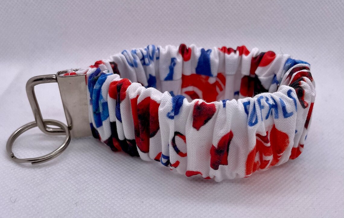 Scrunchie Key Fobs - Etsy