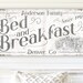 Custom Bed and Breakfast Sign Rustic Bnb Signs Cottagecore Home Decor ...
