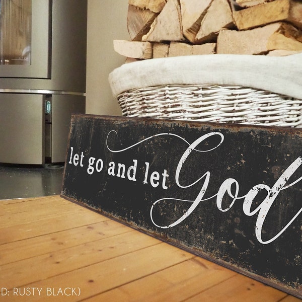 Let Go and Let God - Etsy