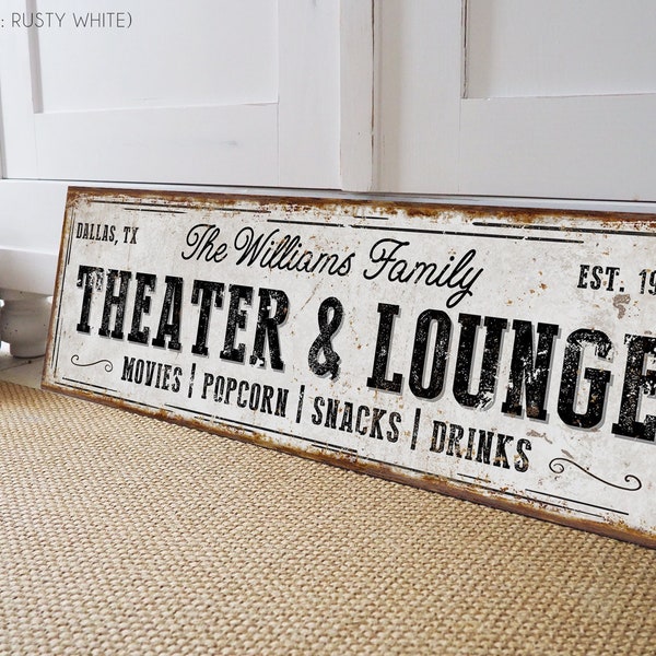 Large Movie Theater Sign - Etsy