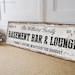 Personalized Basement Bar and Lounge Sign Gifts for Dad Custom Mancave ...