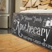 Vintage Apothecary Sign, Custom Kitchen Decor, Custom Pantry Sign ...