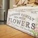 Personalized Garden Gate Sign Custom Family Name Fresh Flowers - Etsy